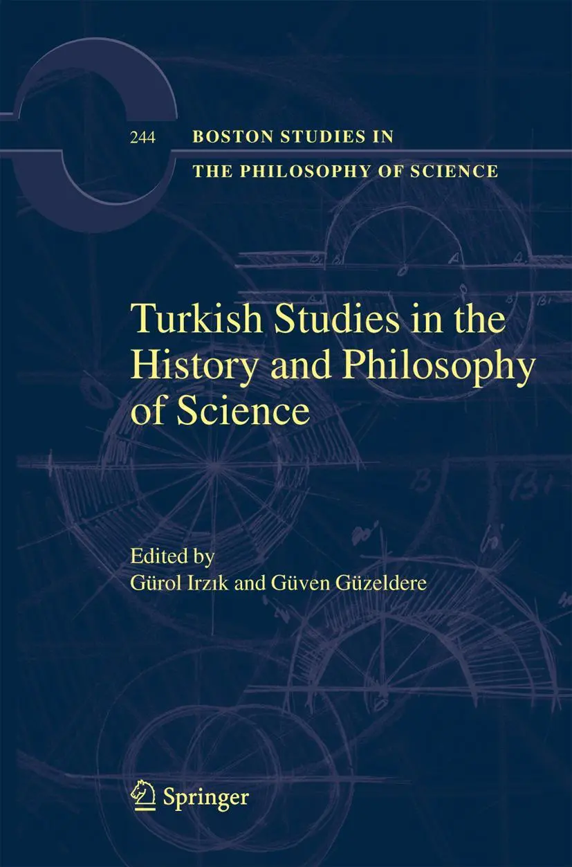 G. Irzik (u. a.) | Turkish Studies in the History and Philosophy of ...